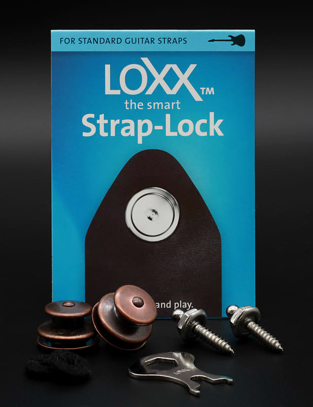 LOXX Electric Guitar/Bass Strap Lock - Various Colours | Reverb