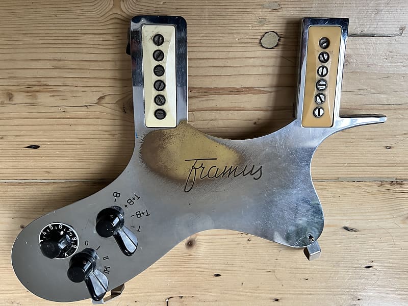 Framus Framus Electronic 2 Pickup Pickguard early 60's Chrome | Reverb