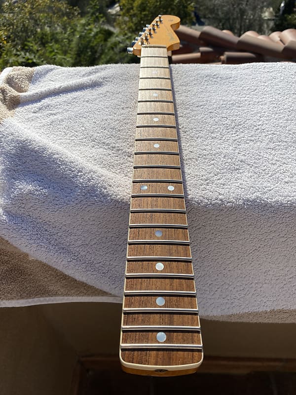 Fender Eric Johnson Stratocaster Bound Rosewood Neck - Artist | Reverb