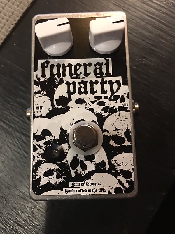 Nine of Swords Funeral Party Fuzz Pedal- Doom / Heavy / Metal | Reverb
