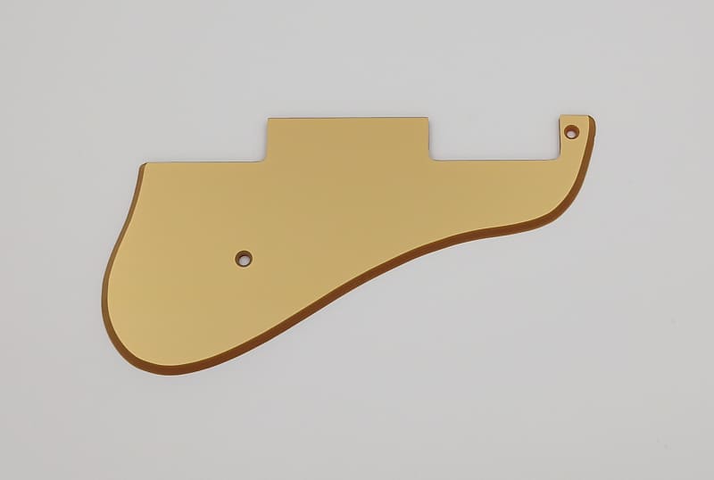 metallic gold acrylic pickguard for epiphone ES-339 guitar | Reverb