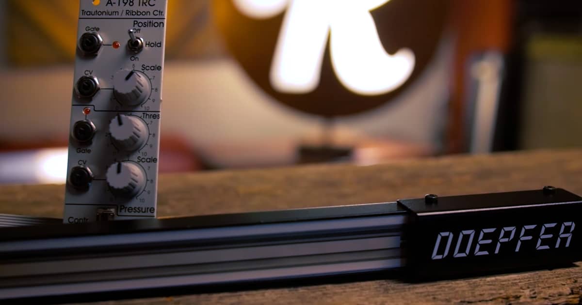 Video: Doepfer A–198 Trautonium Ribbon Controller | Reverb News