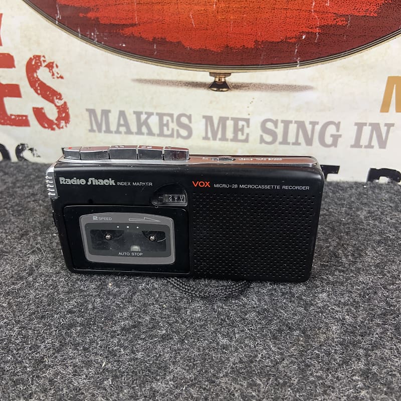 Radioshack 14-1177 Vox Micro-28 Microcassette Recorder | Reverb