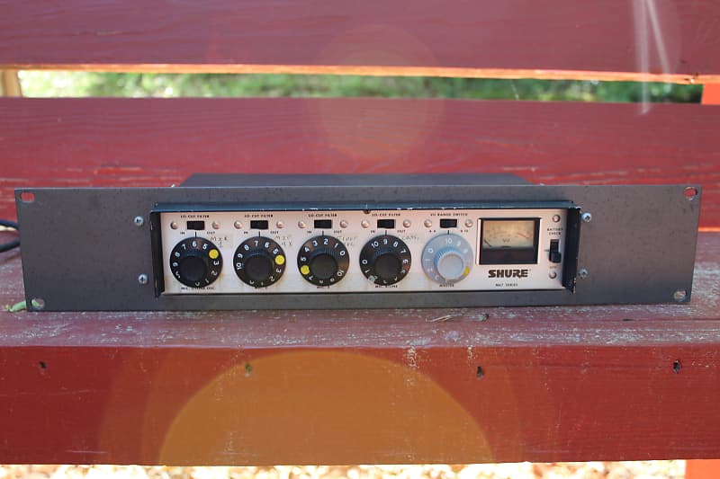 Shure M67 Series Field Mixer converted for rack use | Reverb