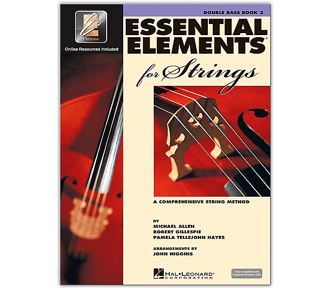 Essential Elements for Strings Book 2 - Double Bass Hal | Reverb