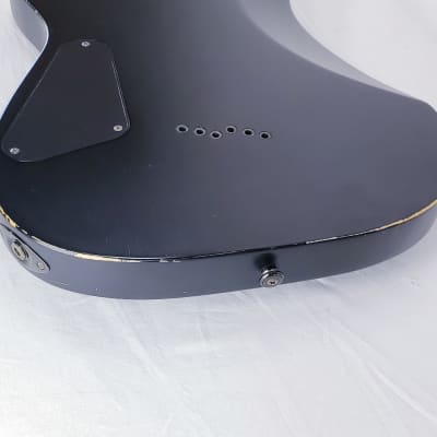 Schecter Diamond Series Black Hawk Matte Black Electric | Reverb