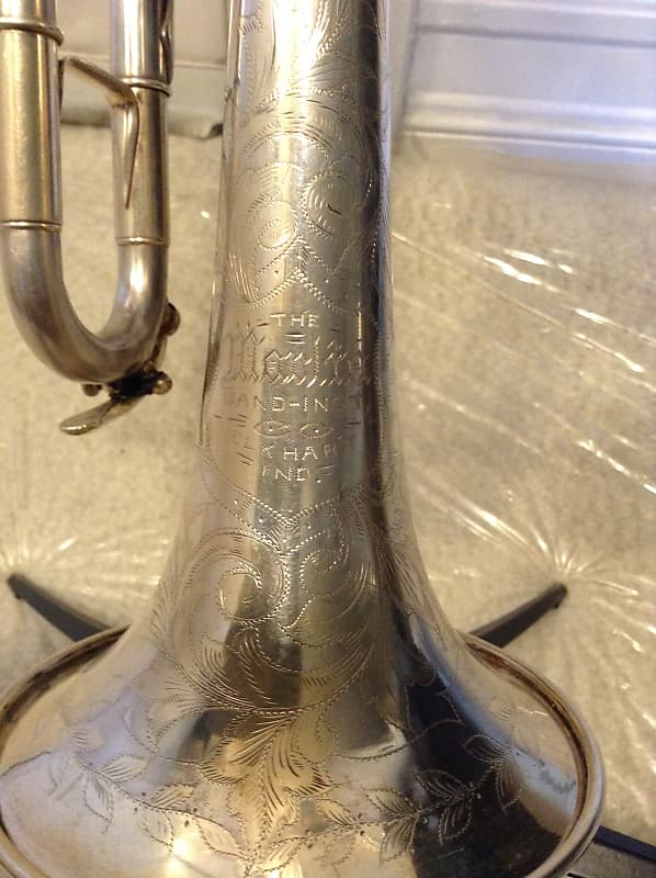 THE MARTIN CORNET Early 1910's Silver/Gold | Reverb