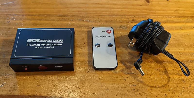 MCM Custom Audio Line Level Volume Control - IR Remote - | Reverb