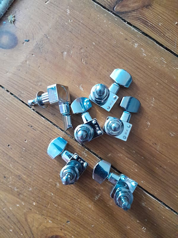 Fender Machine Heads Screwless 2016 Chrome | Reverb