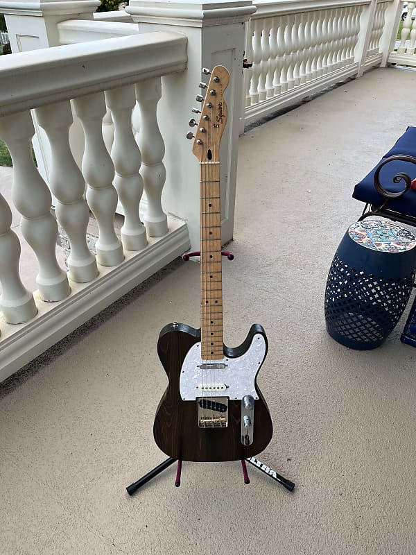 Custom Cedar Telecaster, Barncaster: Fender V-Mod, Noiseless, | Reverb