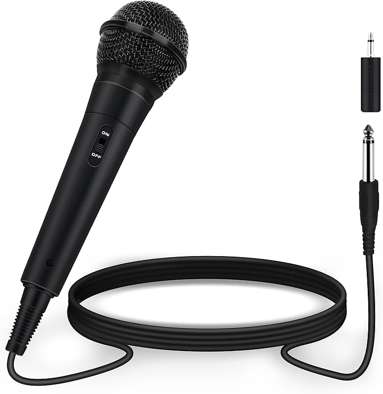 Handheld Wired Microphone - Dynamic Vocal Mic for | Reverb