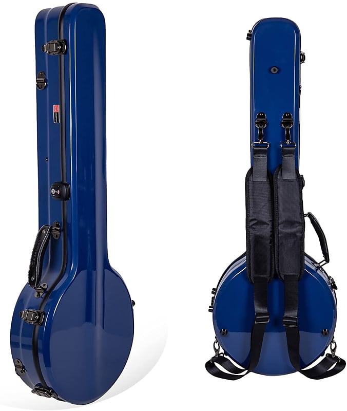 Crossrock Case-Fiberglass Banjo Case-Fits 11~12.5 inches | Reverb