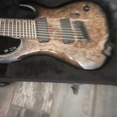 Legator Ninja R 200-SE Multi Scale 2016 - Charcoal Burl | Reverb