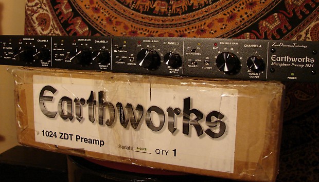 Earthworks 1024 ZDT 4-ch reference mic preamp | Reverb