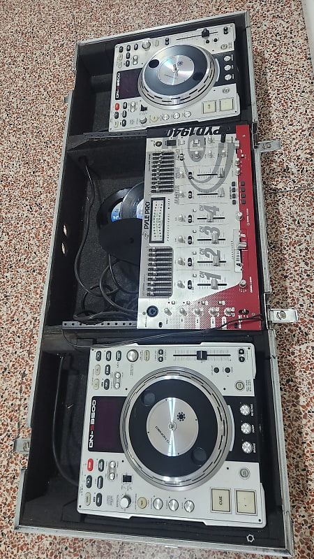 Denon DN S3500 Turntable Pair, Pyle PYD 1940 Mixer & Odyssey | Reverb
