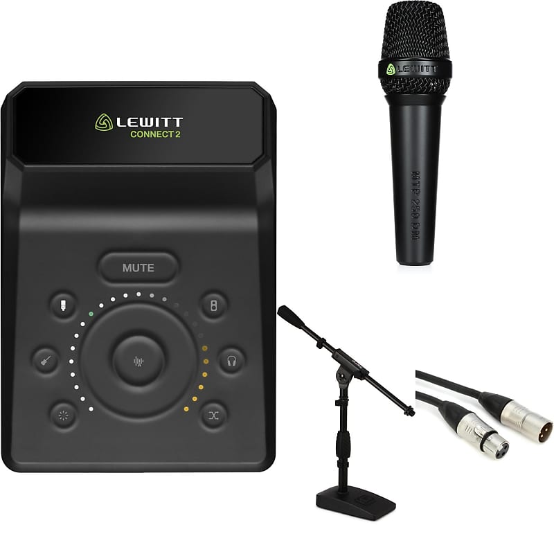 Lewitt Connect 2 USB-C Interface and MTP 250 Mic | Reverb