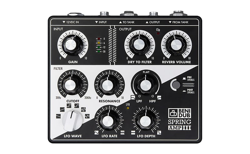 Benidub Spring Amp III Spring Reverb Preamplifier | Reverb