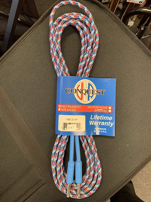 Conquest Audio Wiring Products 20 ft instrument cable | Reverb