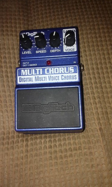 DigiTech Multi Chorus Digital Multi Voice Blue | Reverb