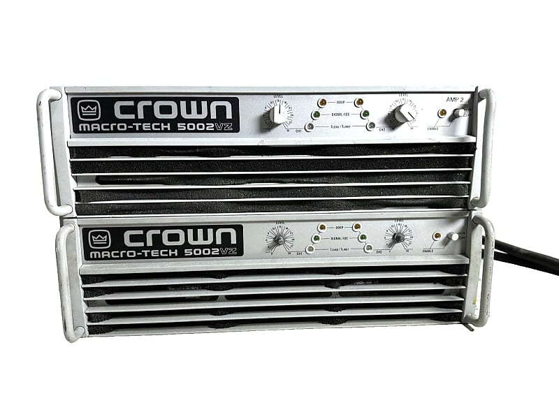 Crown Macro-Tech 5002VZ Power Amp #0005 (One)THS | Reverb