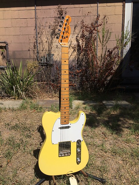 Fender Telecaster 1976 Yellow | Reverb