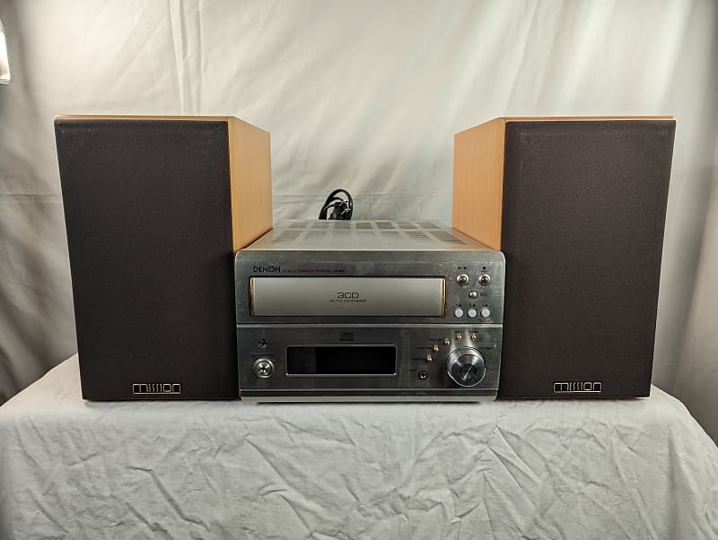 Denon UD-M50 3 CD Player w/ Mission MS-50 Speaker Pair 100% | Reverb