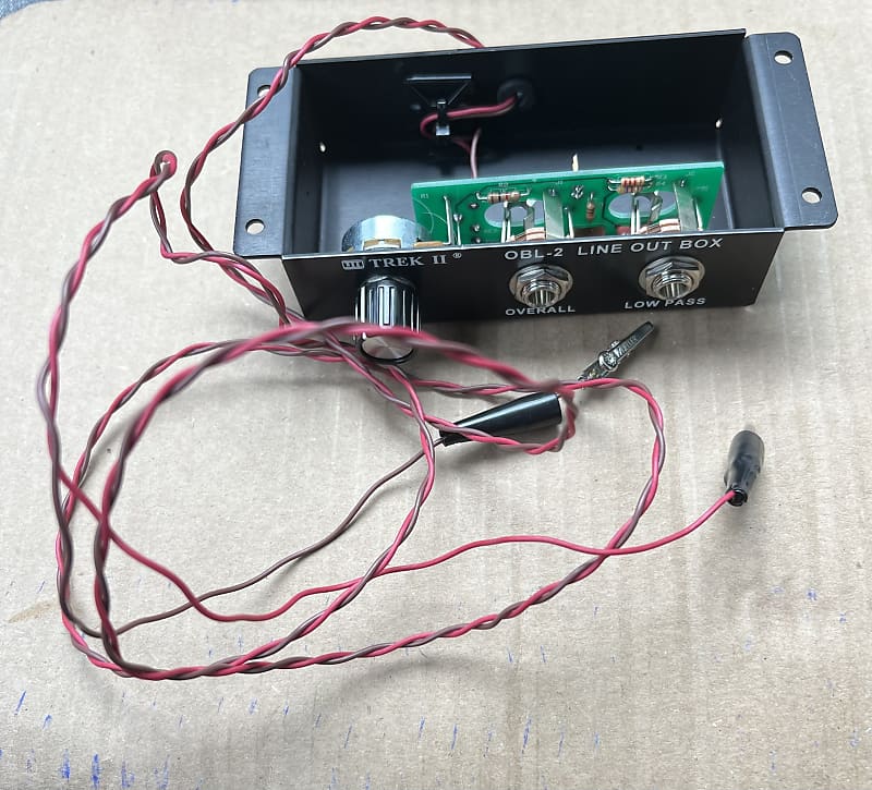 Trek OBL-2 line out box 2000s Black | Reverb