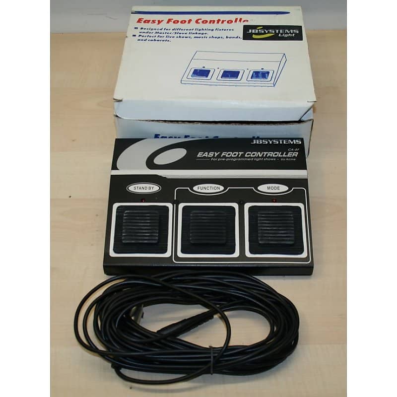 JB Systems CA-8F einfacher Fußcontroller Demoware in OVP | Reverb