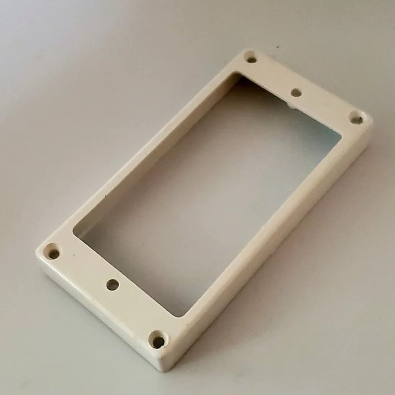 TGPS Humbucker Tall Flat Pickup Ring White | Reverb