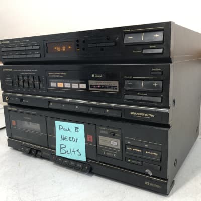 Pioneer RX-1190 Stereo System HiFi Vintage Japan Cassette | Reverb