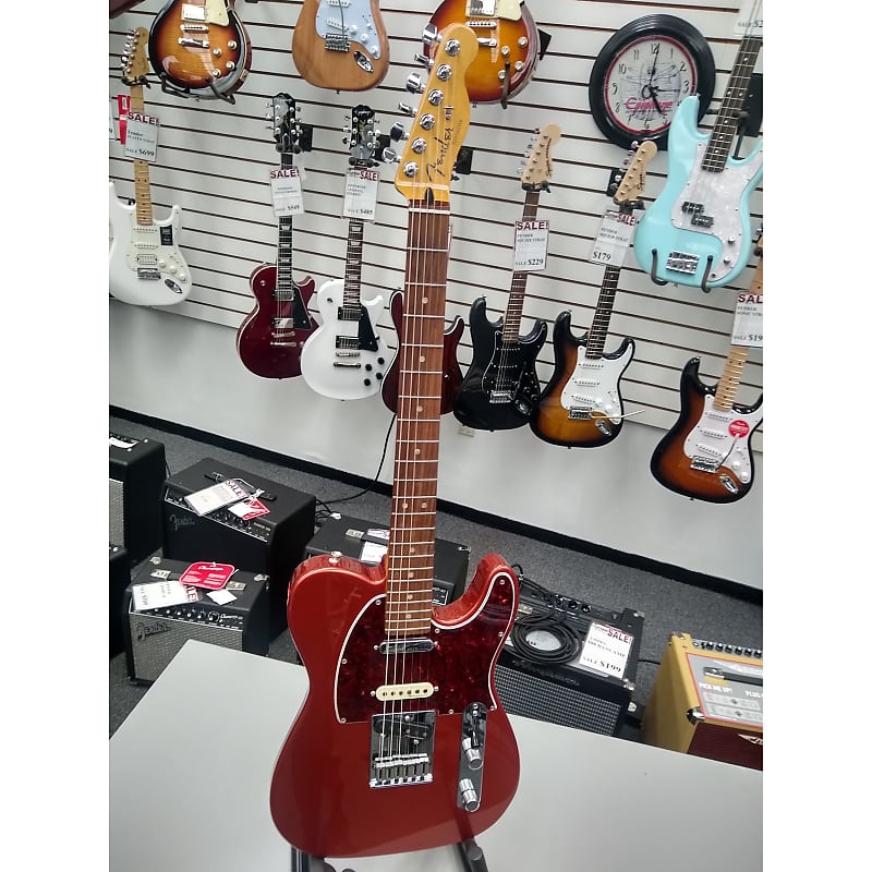 Fender Telecaster Plus Nashville Tele Aged Candy Apple Red | Reverb