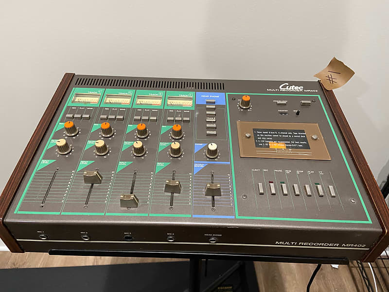 Cutec MR402 Cassette 4-Track Analog Recorder 80s MIJ | Reverb