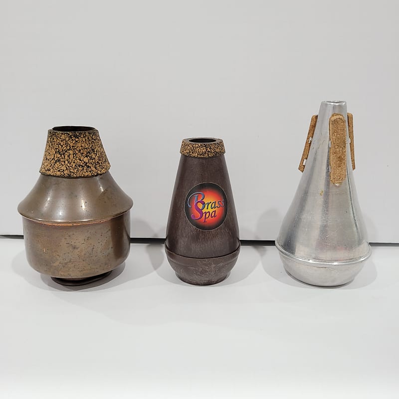 LEBLANC 3PK TRUMPET MUTE LEBLANC ALESSI VACCHIANO IN-MUTE | Reverb