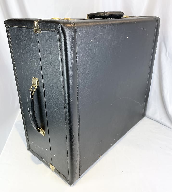Black Petosa Accordion Hard Case 21" x 19" x 10" (53cm x 48cm | Reverb