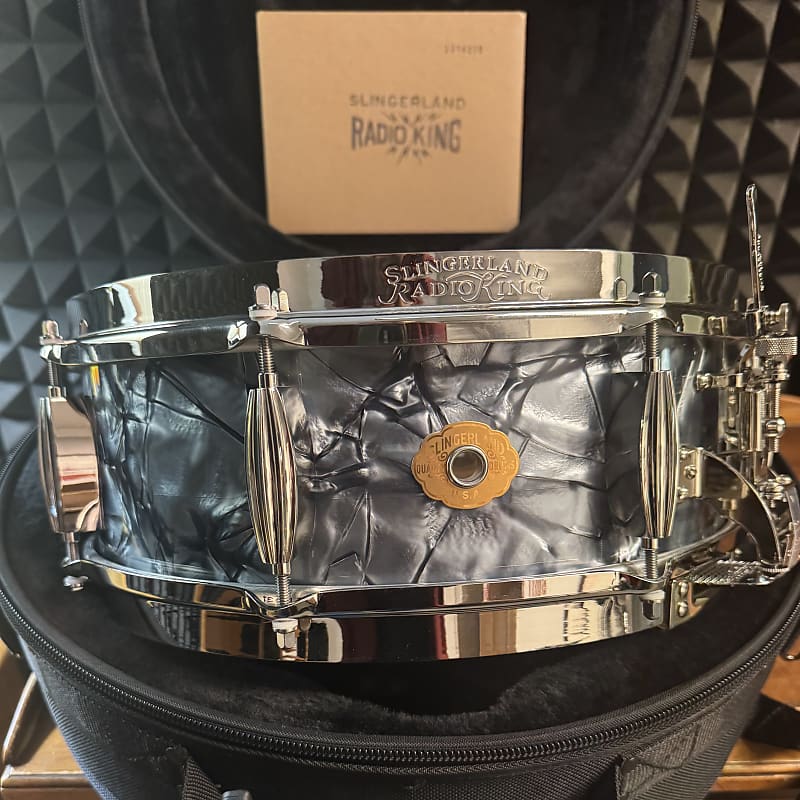 Slingerland Radio King Ltd. Edition 5x14 Solid Shell Snare | Reverb
