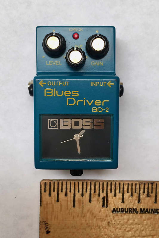 BOSS BD-2 Blues Driver Pedal Replica – Desktop Clock - | Reverb