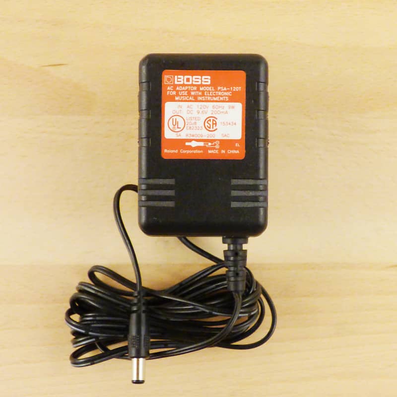 Boss PSA-120T 9.6V AC Adaptor - Vintage Style OEM 9 Volt PSA | Reverb