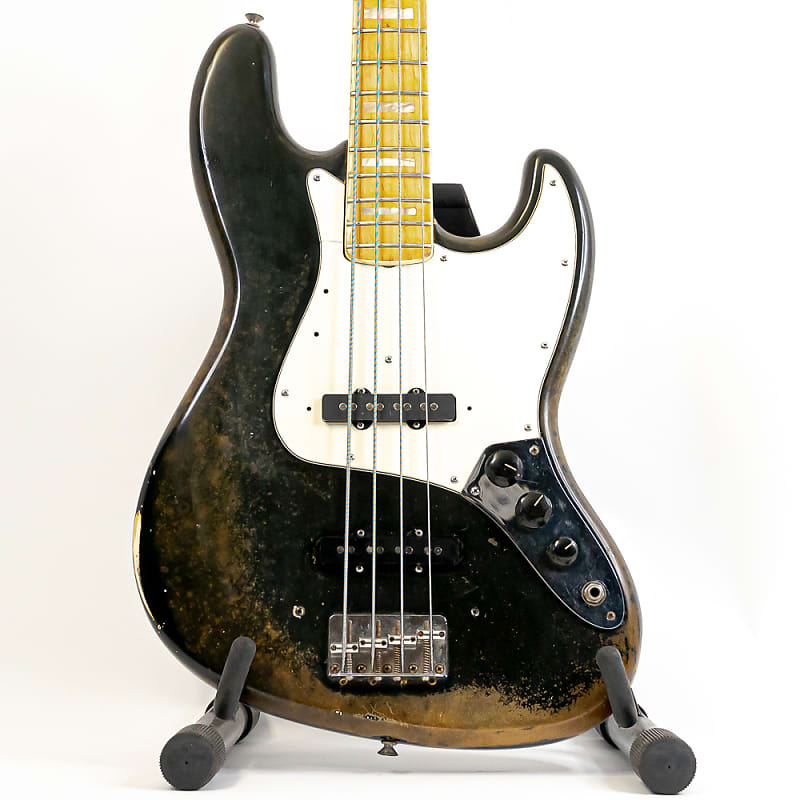 1976 Fender Jazz Bass, Bound Maple Neck, Workhorse | Reverb Canada