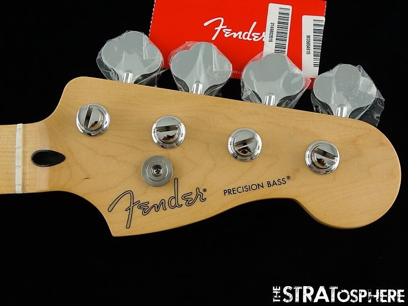 Fender Player Precision P Bass Neck Tuners Prec Bass Reverb
