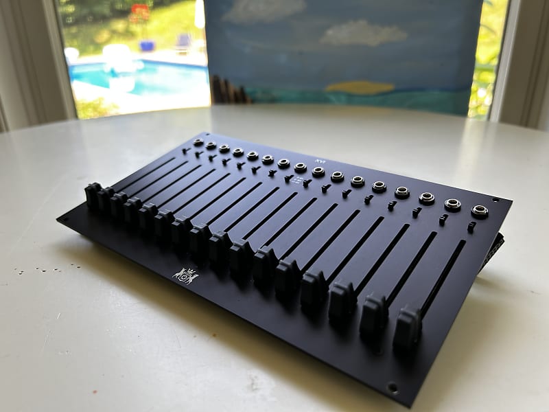 Michigan Synth Works XVI Euro 16 Channel Fader Bank with CV, | Reverb