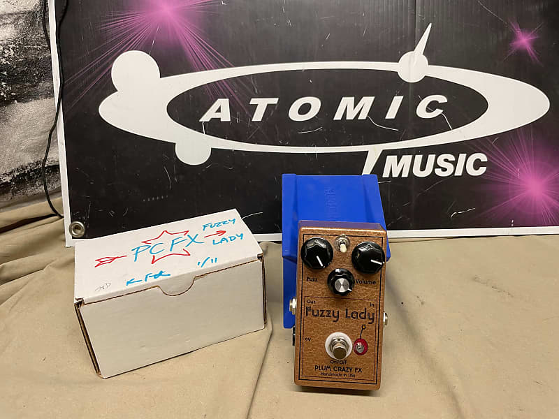 Plum Crazy FX PCFX Fuzz Lady Fuzz Pedal with Box 2011 | Reverb