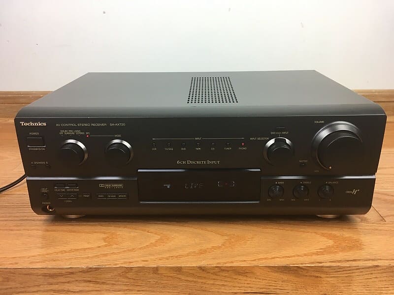 Technics SA-AX720 100-wpc 5.1ch AV Surround Sound Receiver | Reverb