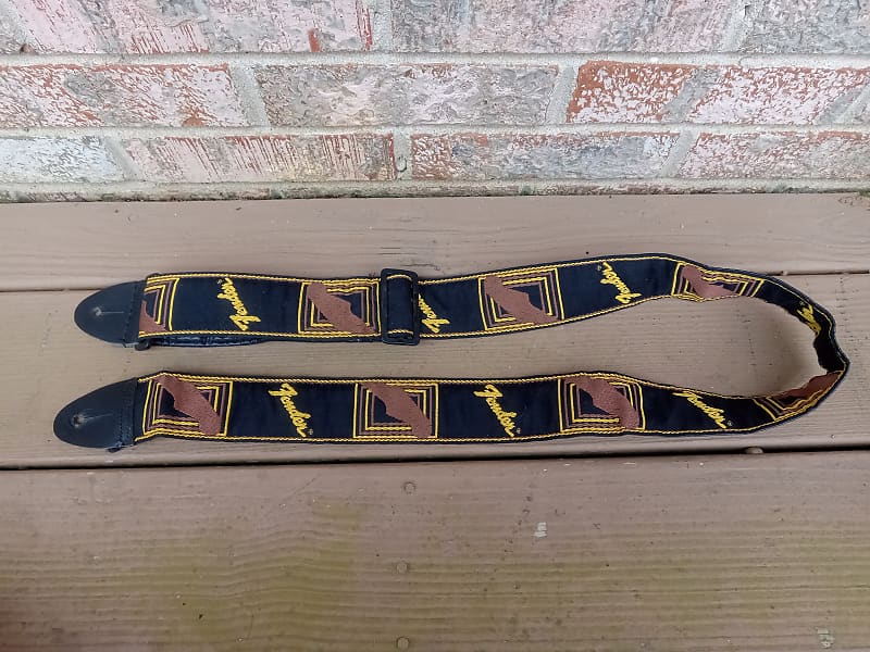 Vintage Circa 1981/1982 Fender USA Buckle Guitar/Bass Strap! | Reverb