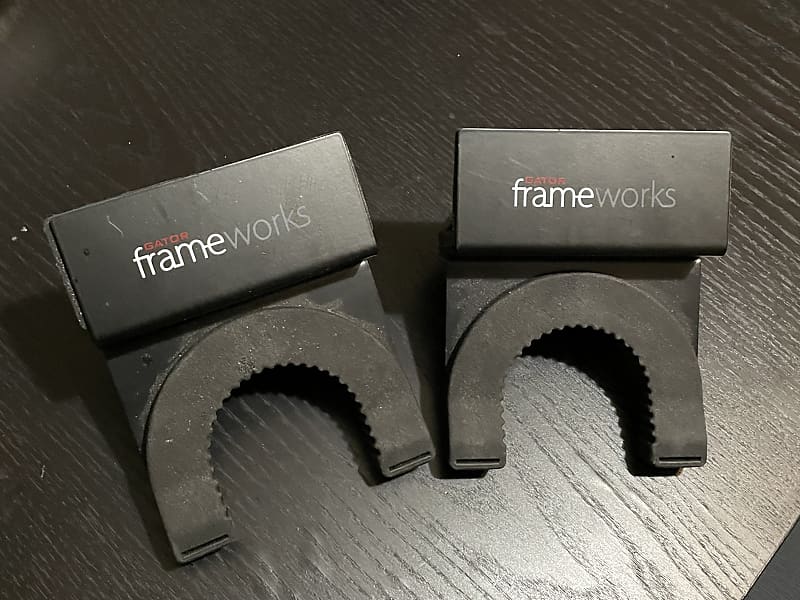 Gator Frameworks Guitar/Bass Desk Stands x2 | Reverb