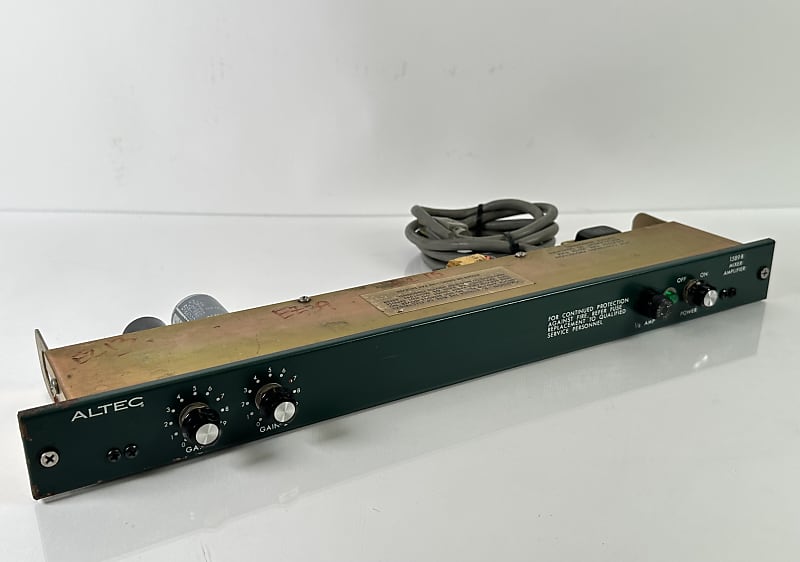 Altec 1589B 2 Channel Mixer Mic Preamp w/ UTC P-Series Octal | Reverb