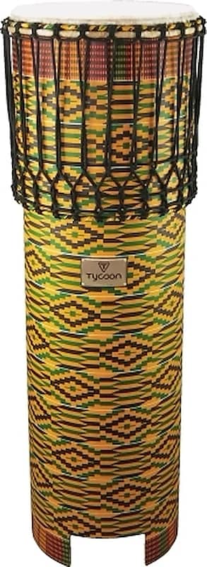 Ngoma Drum with Kente Cloth Finish - Model TDD-NGD WS | Reverb