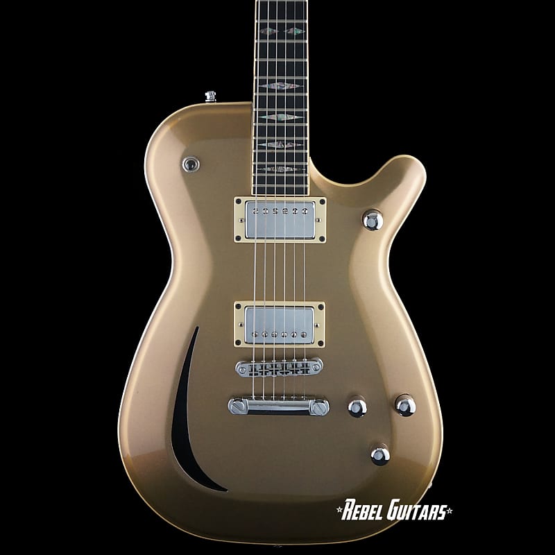 Preowned GMP Roxie II Semi-Hollow Goldtop - USA Made - Priced | Reverb