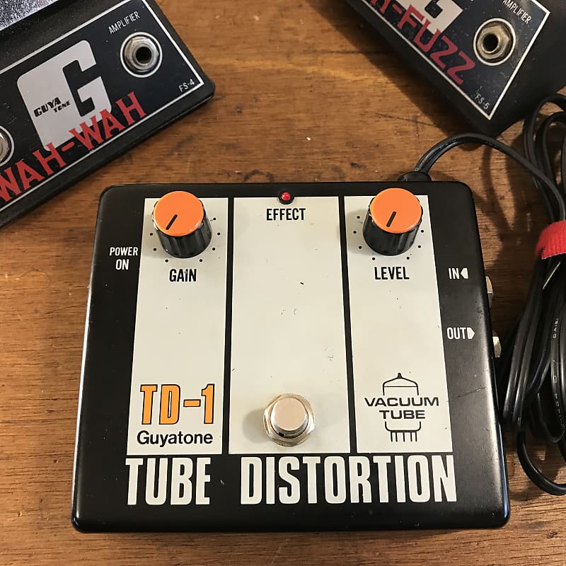 1982 Guyatone 12AX7 Tube distortion, TD-1- Crank this beast | Reverb