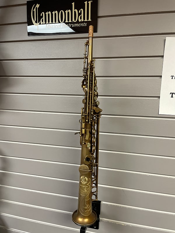 Cannonball SVR-BR Vintage Reborn Soprano Saxophone | Reverb