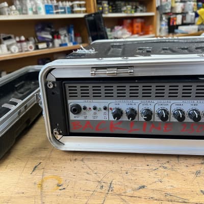 Used Gallien-Krueger Backline 250 BL Bass Amp Amplifier Head | Reverb
